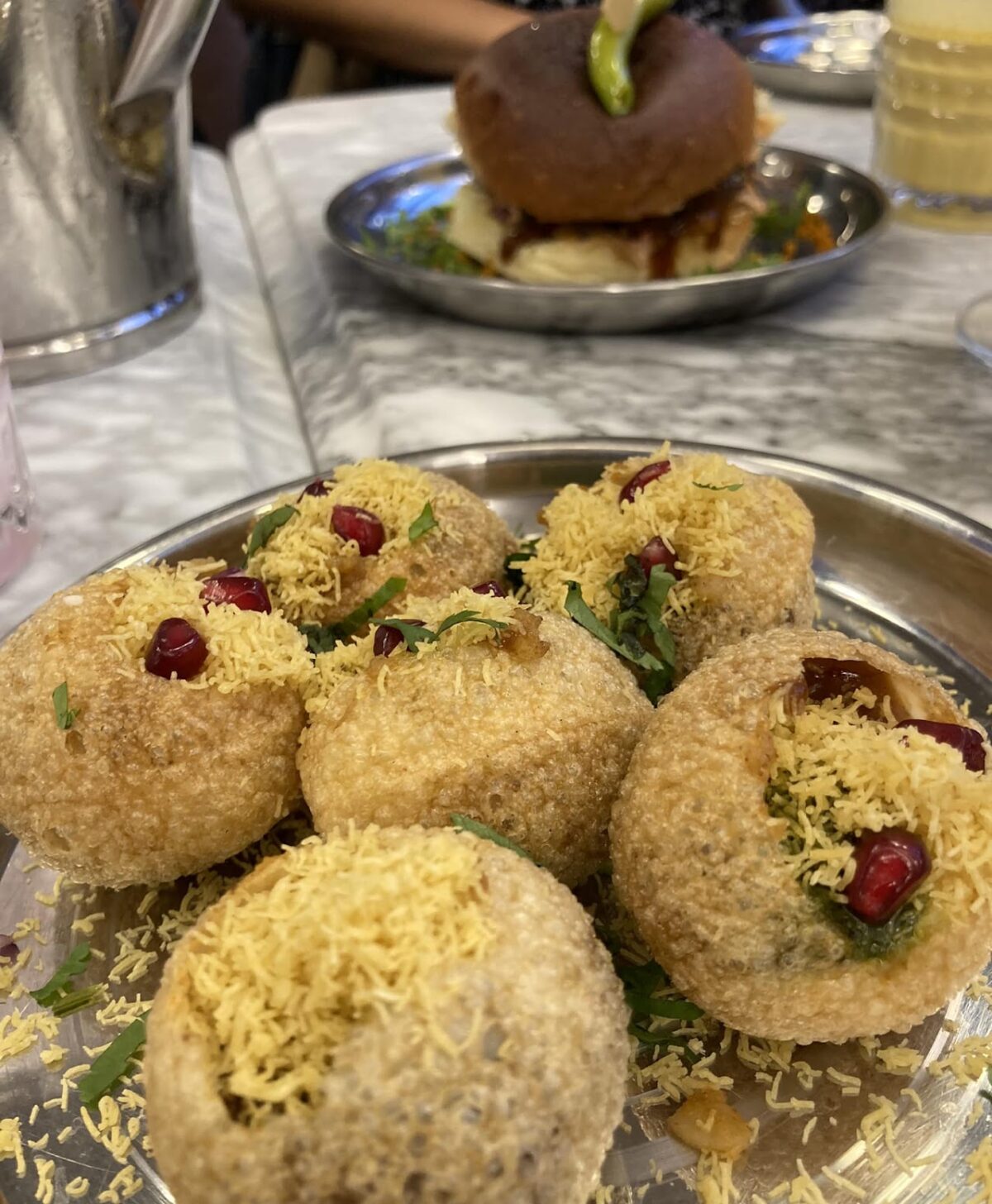 Indian tapas dishes - authentic and harks back to the cafes of Old India